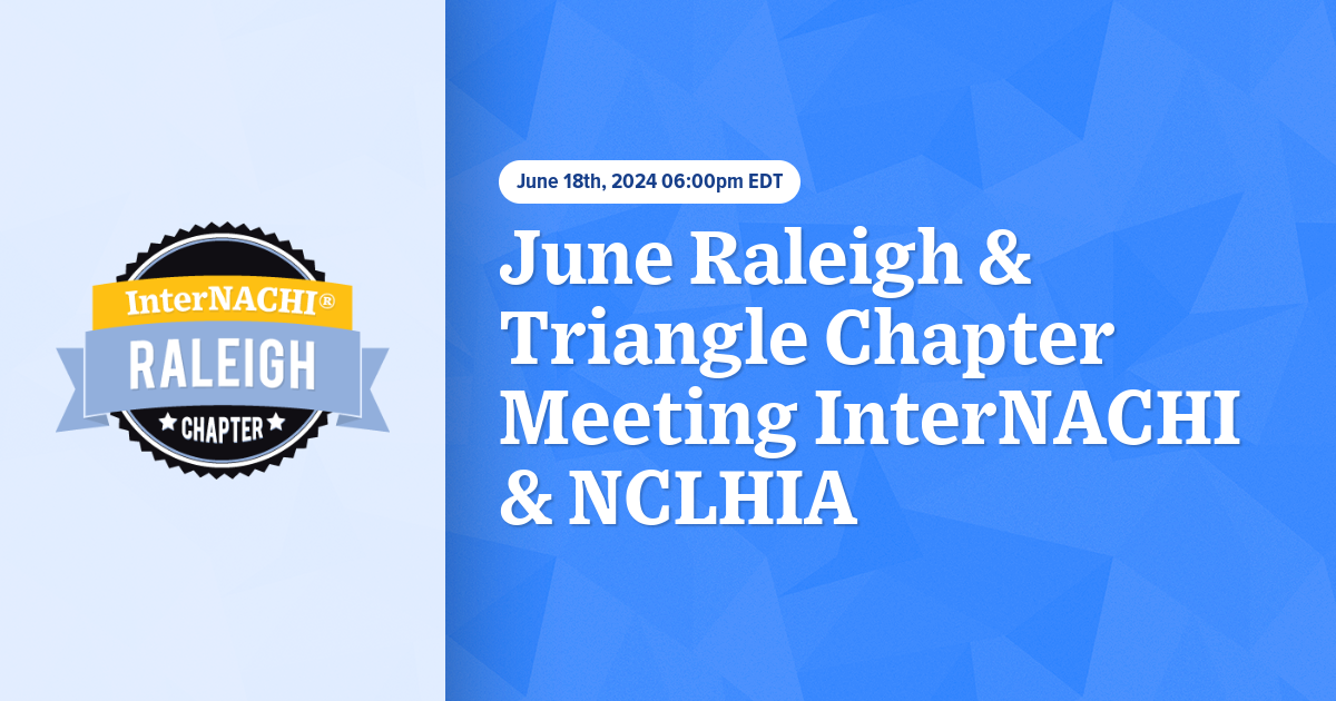 Raleigh Chapter - InterNACHI®
