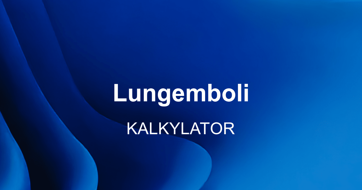 Lungemboli