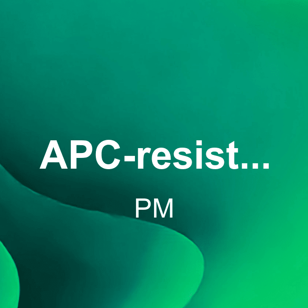 APC-resistens