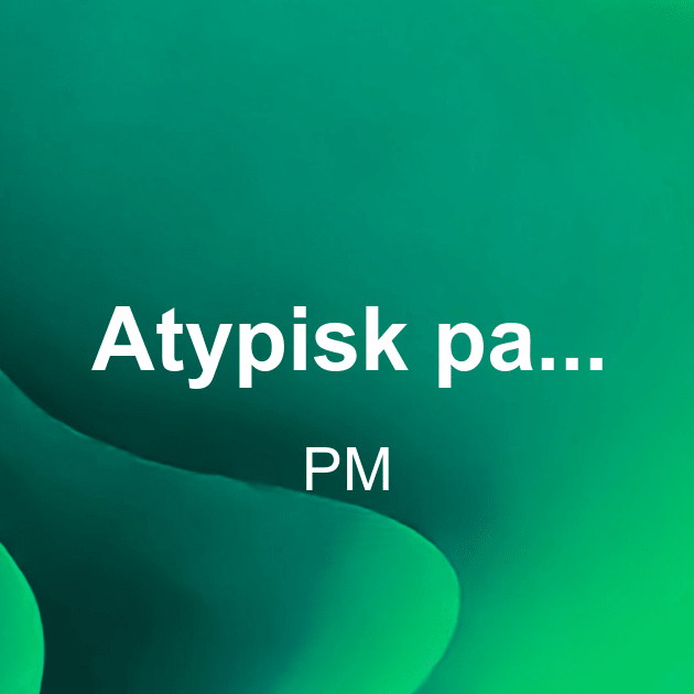Atypisk parkinsonism (Parkinson plus; MSA, PSP, CBD, CVP)