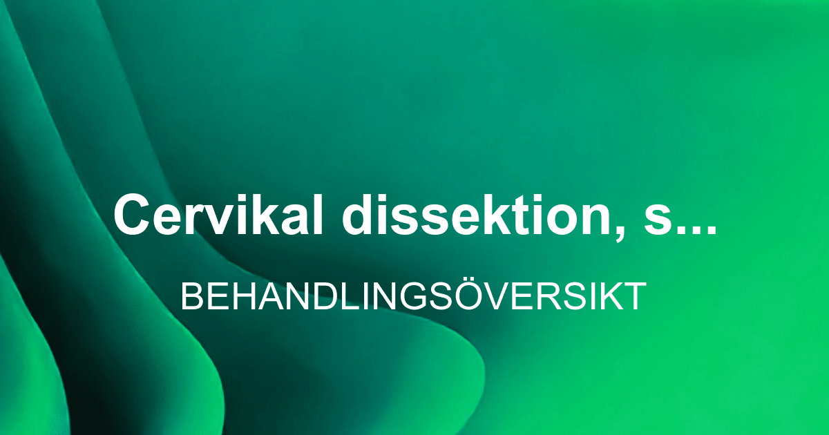 Cervikal dissektion, spontan