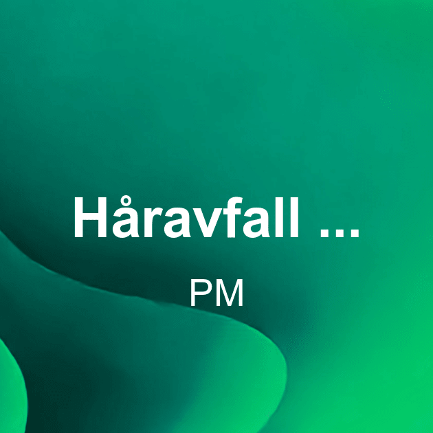 Håravfall (alopeci)