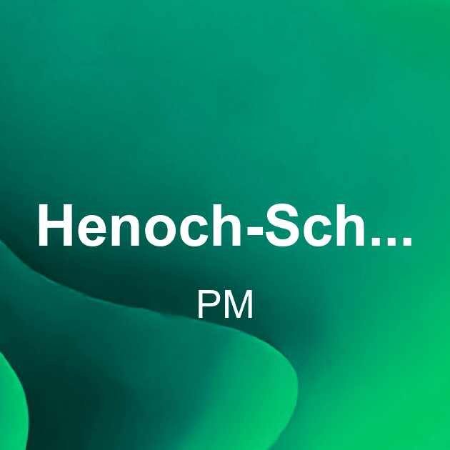 Henoch-Schönleins purpura (IgA-vaskulit)