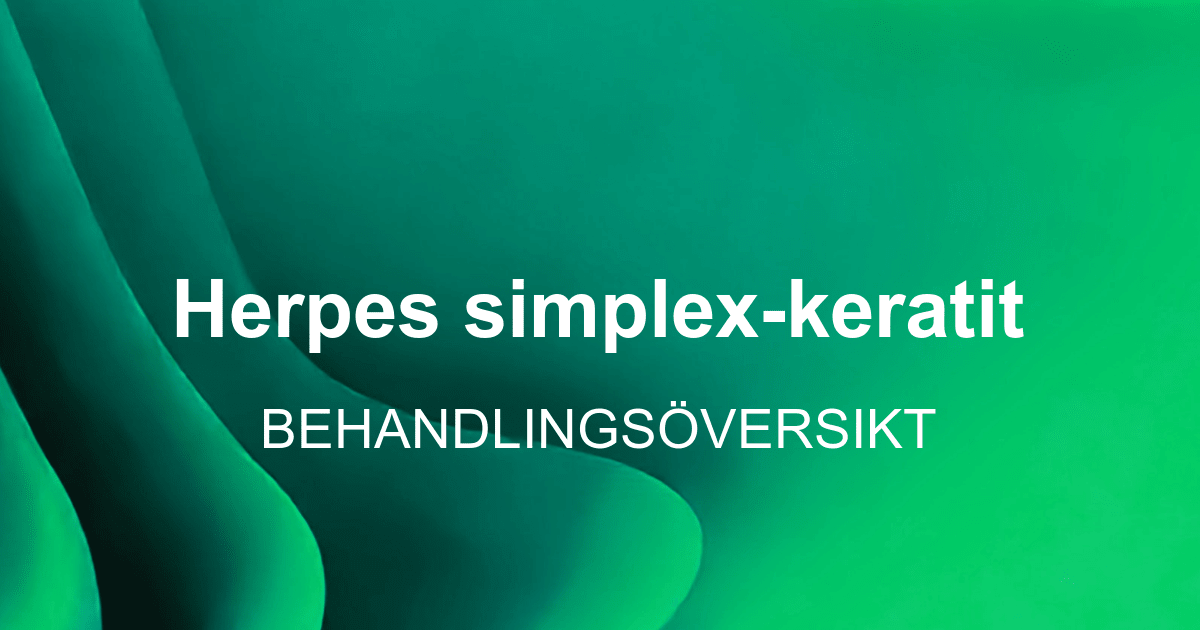 Herpes simplex-keratit