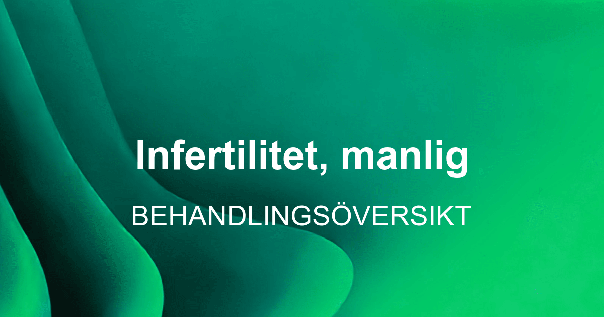 Infertilitet, manlig