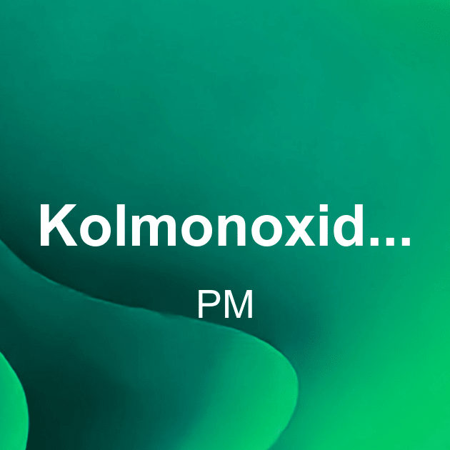 Kolmonoxidförgiftning