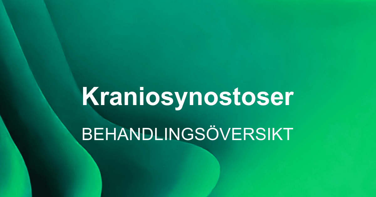 Kraniosynostoser