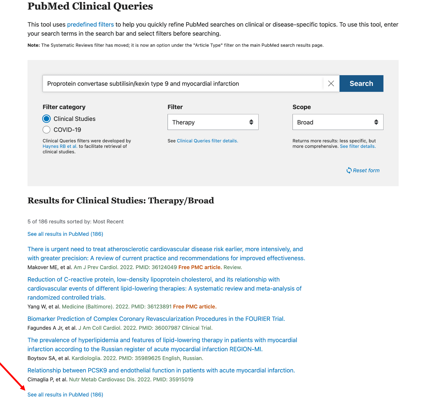 Evidensbaserad medicin (EBM) – Infosökning