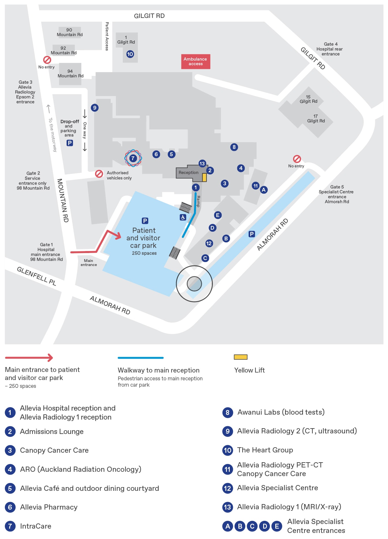 Getting Here | IntraCare