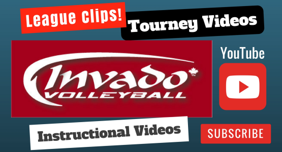 Invado Volleyball - Now On YouTube!