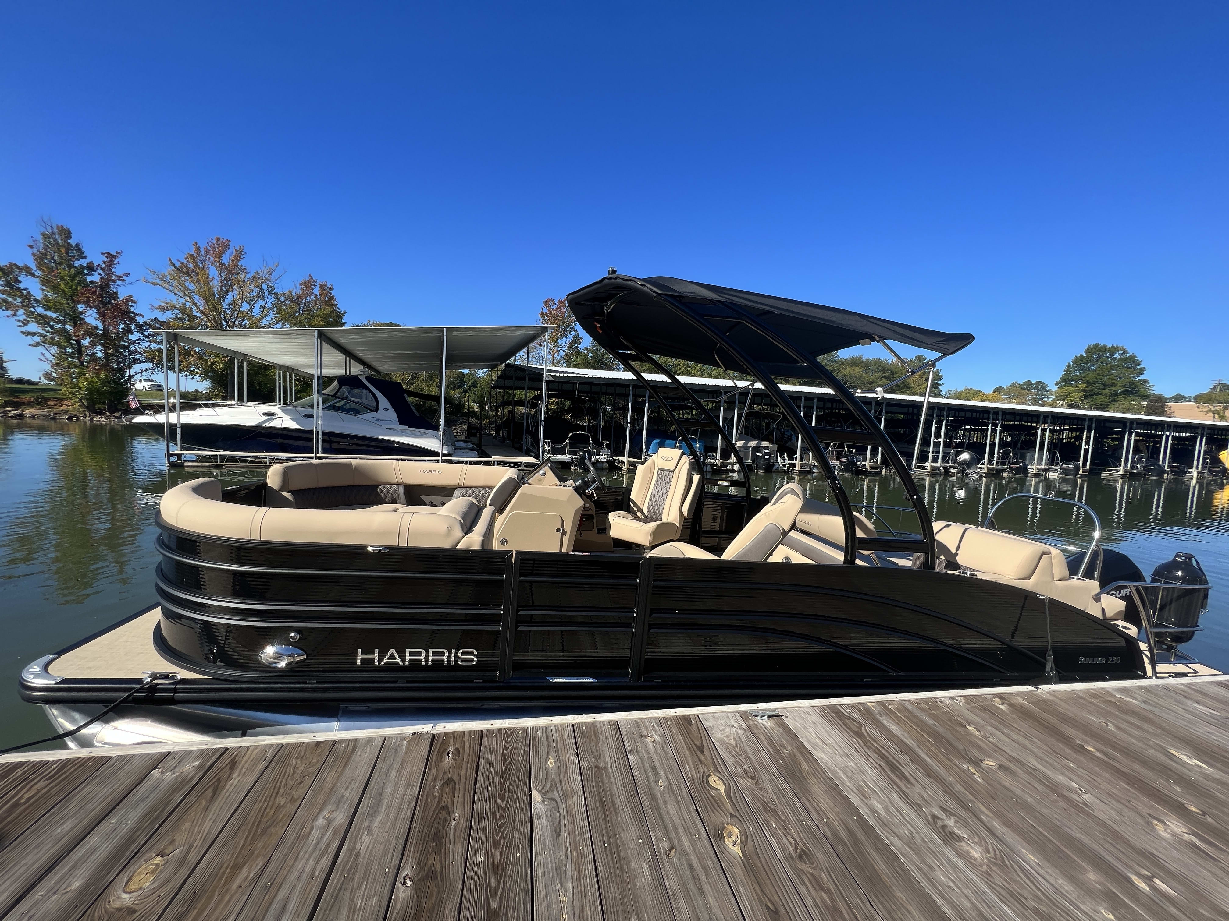 2023 Harris Sunliner 230 Sport MarineMax Lake Wylie