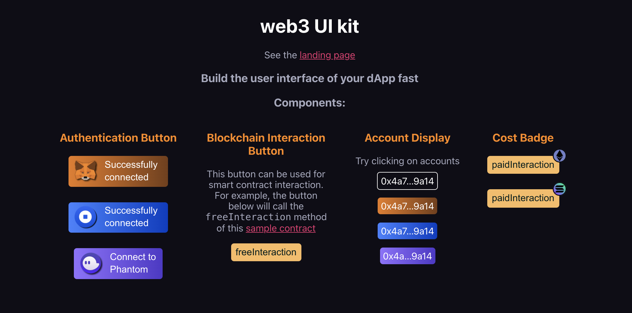 GitHub - ilamanov/web3-ui-kit: A UI kit for building the frontend of ... GitHub - ilamanov/web3-ui-kit: A UI kit for building the frontend of ...