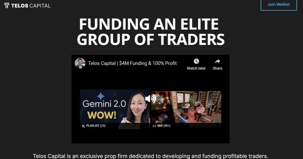 Telos Capital Forex Prop Firm Review – Is It a Scam or Legit?