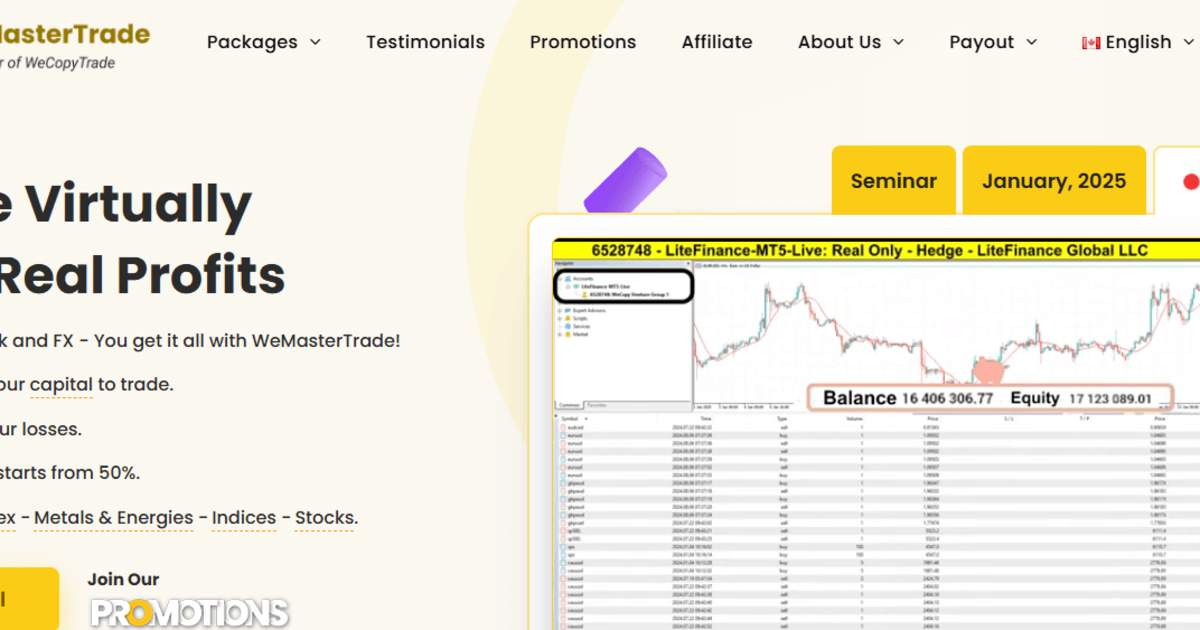 WeMasterTrade Forex Prop Firm Review – Is It Legit or a Scam?
