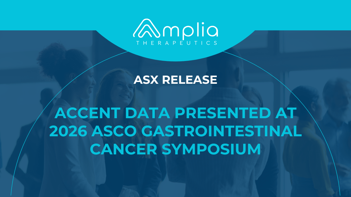 ASX:ATX - ACCENT data presented at 2026 ASCO Gastrointestinal Cancer ...