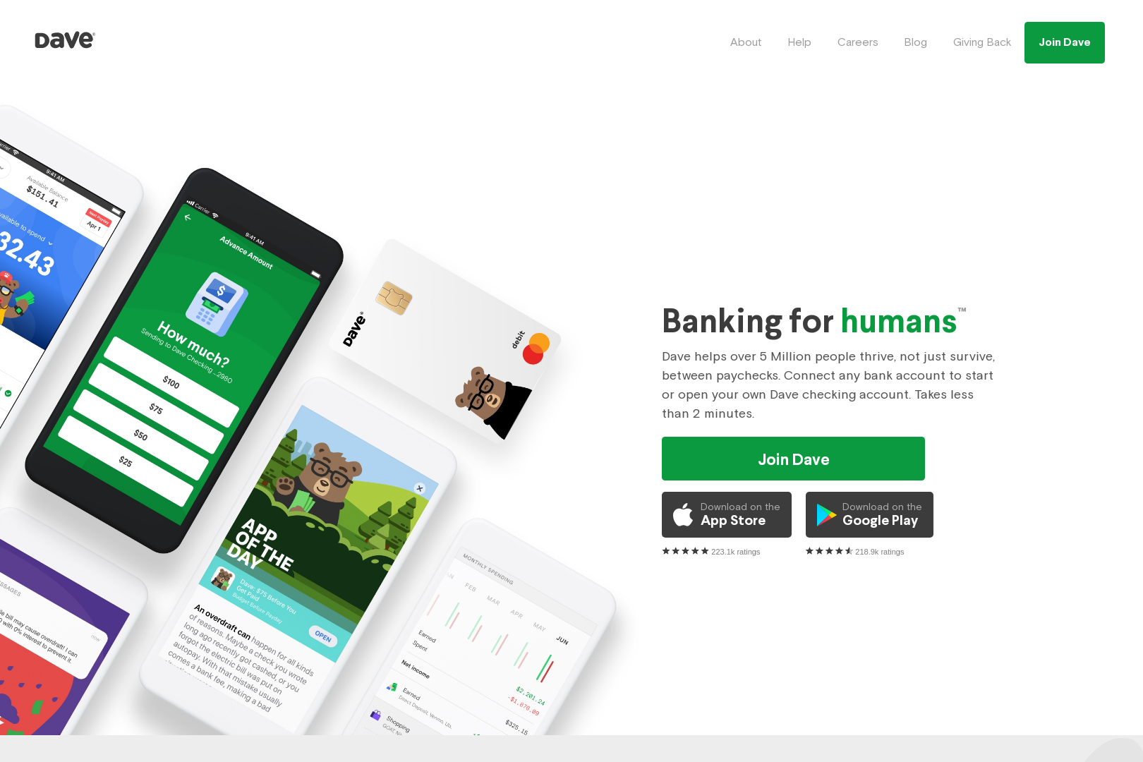 Dave App Promo Codes, Referrals ••• Free download ••• May 2020