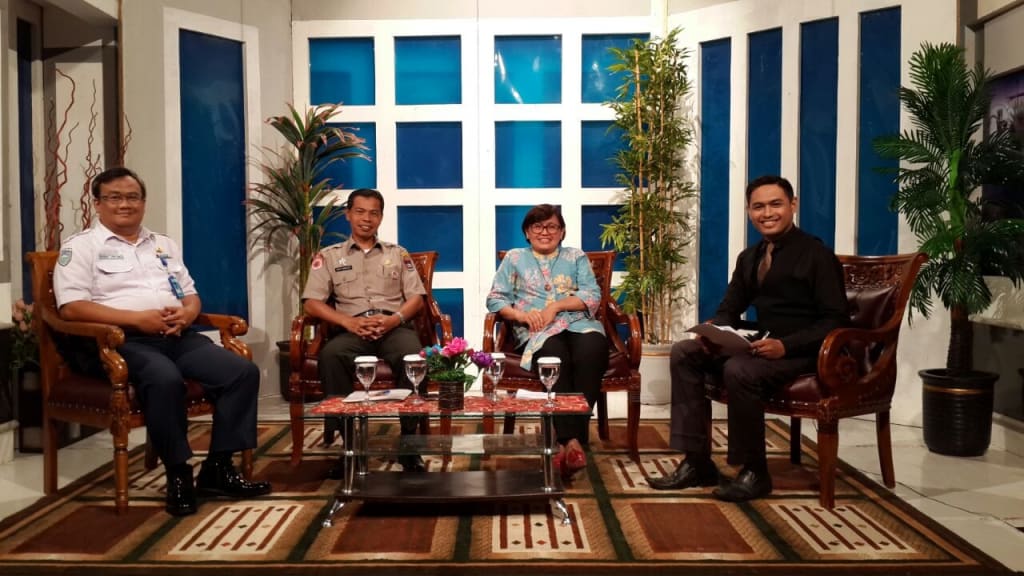 IOWave16 Indonesia Talk Show at local TV station in West Sumatra – IOWave