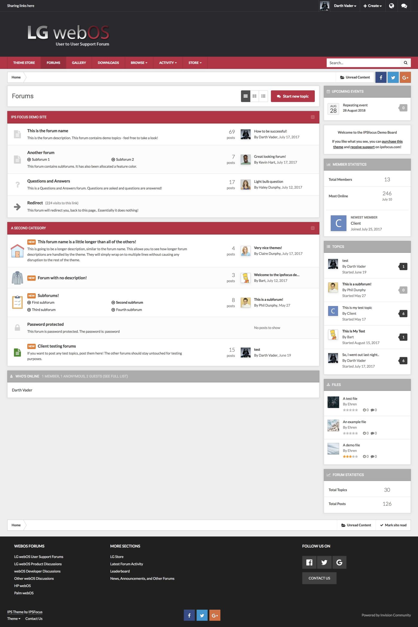 ipsfocus - Custom Theme Portfolio