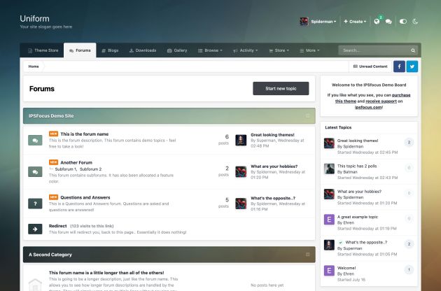 ipsfocus - IPS Themes - Uniform Dark