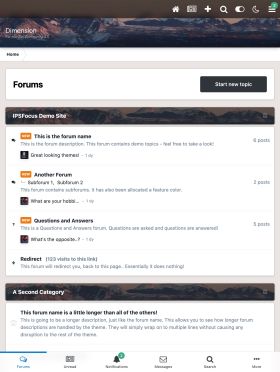 ipsfocus - IPS Themes - Dimension Pro