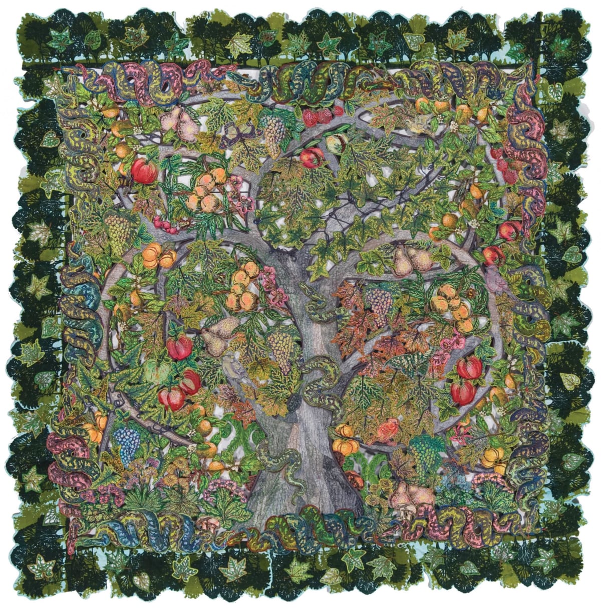 Uncoiling Snakes | International Quilt Museum - Lincoln, NE