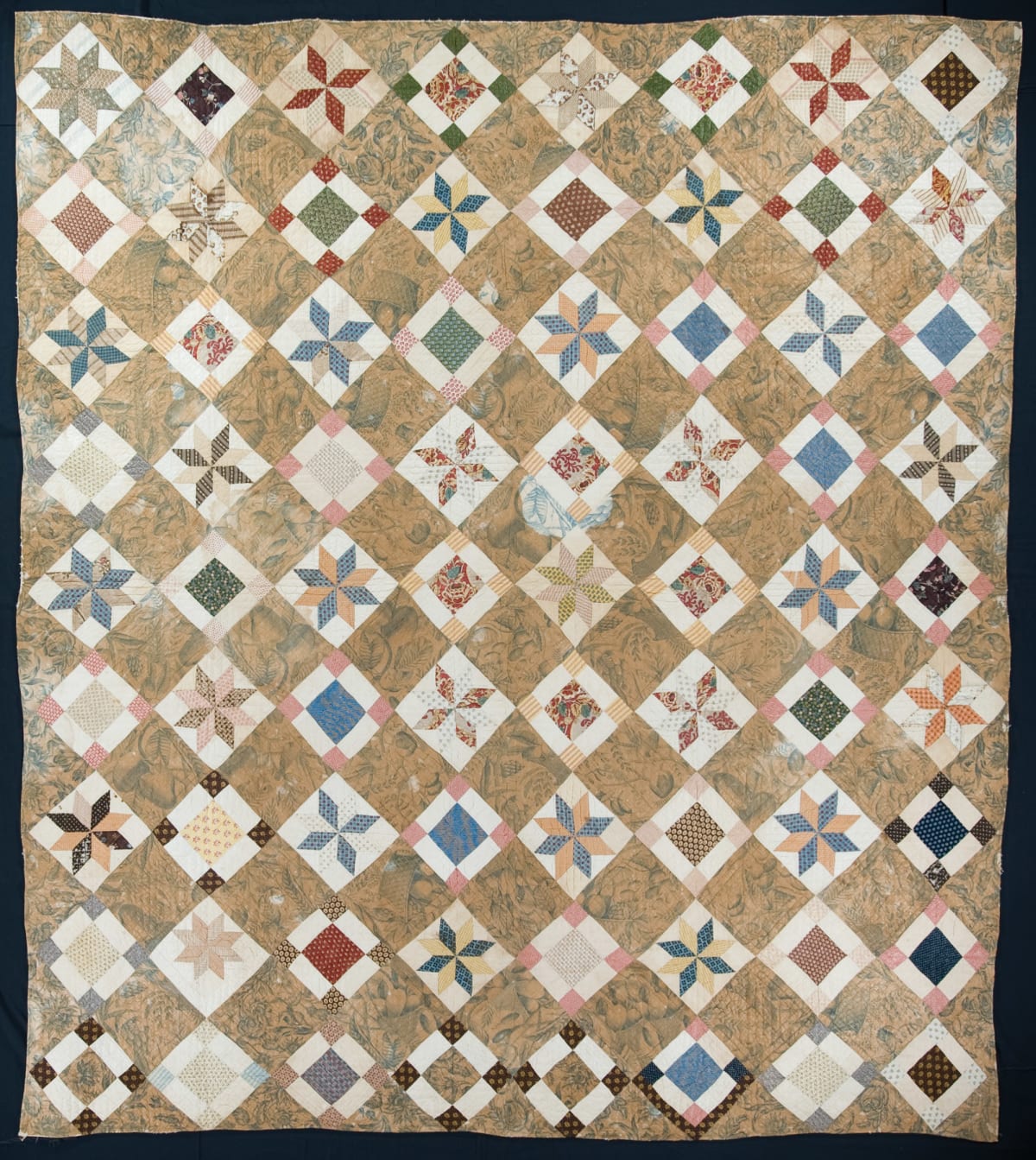 Eight Pointed Star and Modified Nine Patch | International Quilt Museum ...
