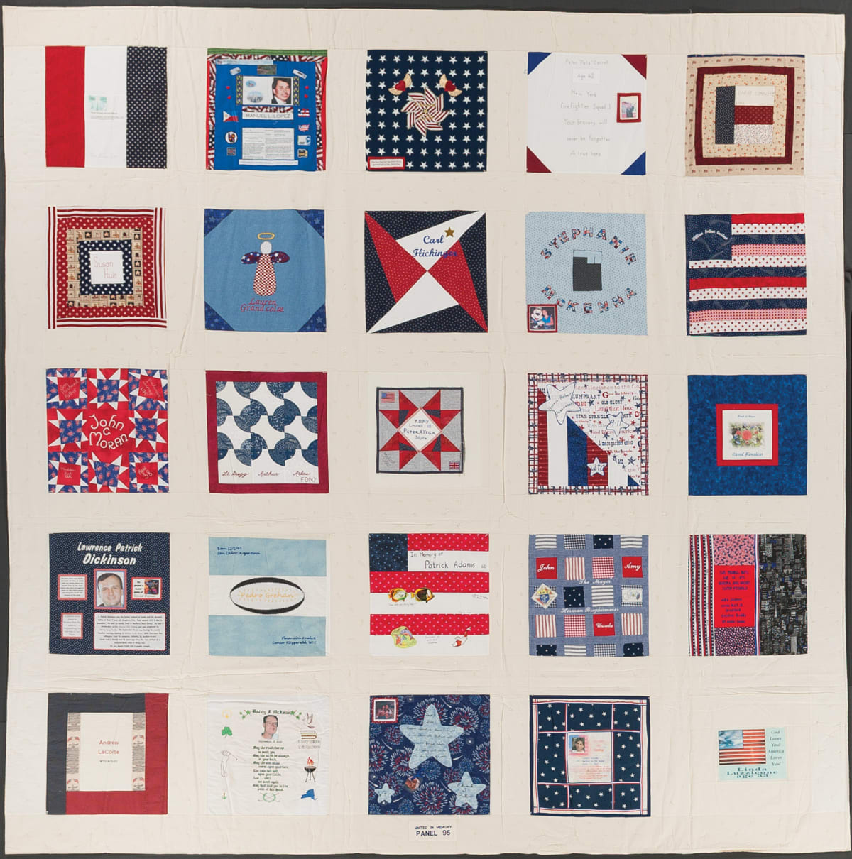 United in Memory 9/11 Victims Memorial Quilt | International Quilt ...