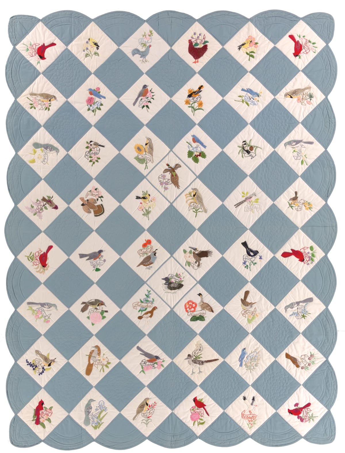 State Birds and Flowers | International Quilt Museum - Lincoln, NE