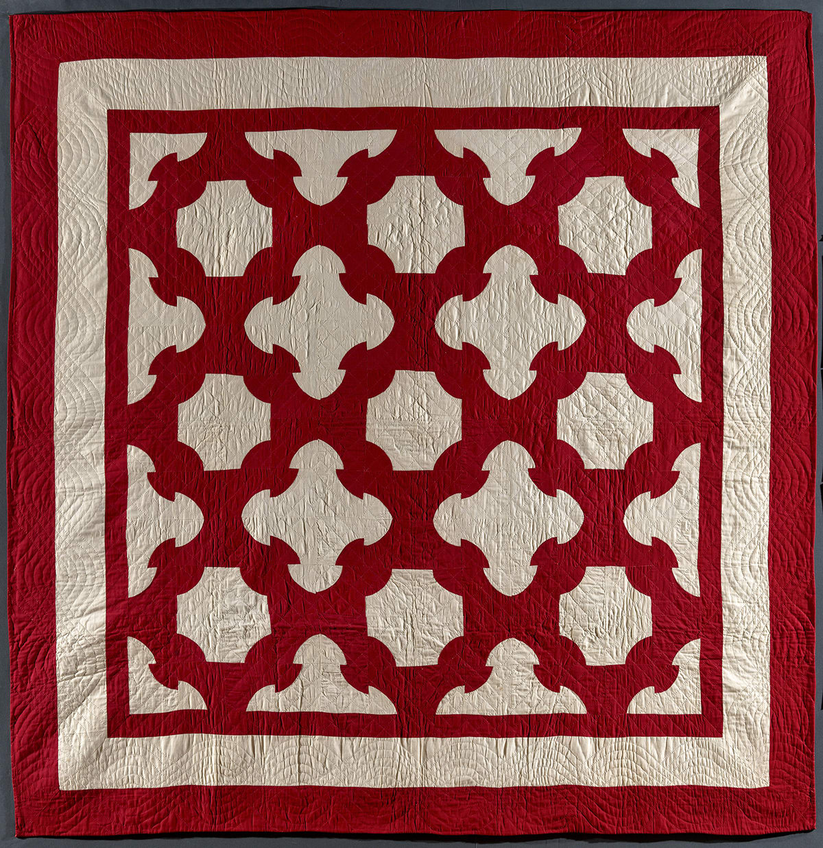 Drunkard's Path variation | International Quilt Museum - Lincoln, NE