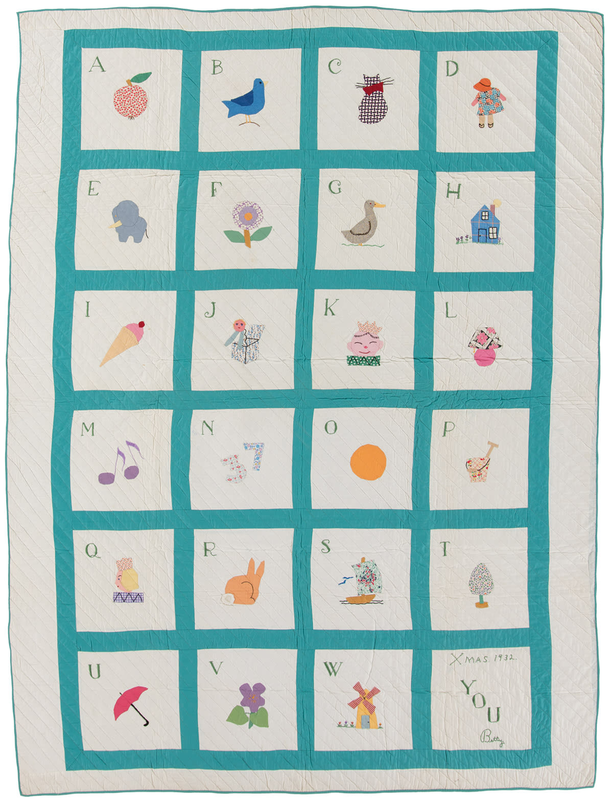Alphabet Quilt | International Quilt Museum - Lincoln, NE