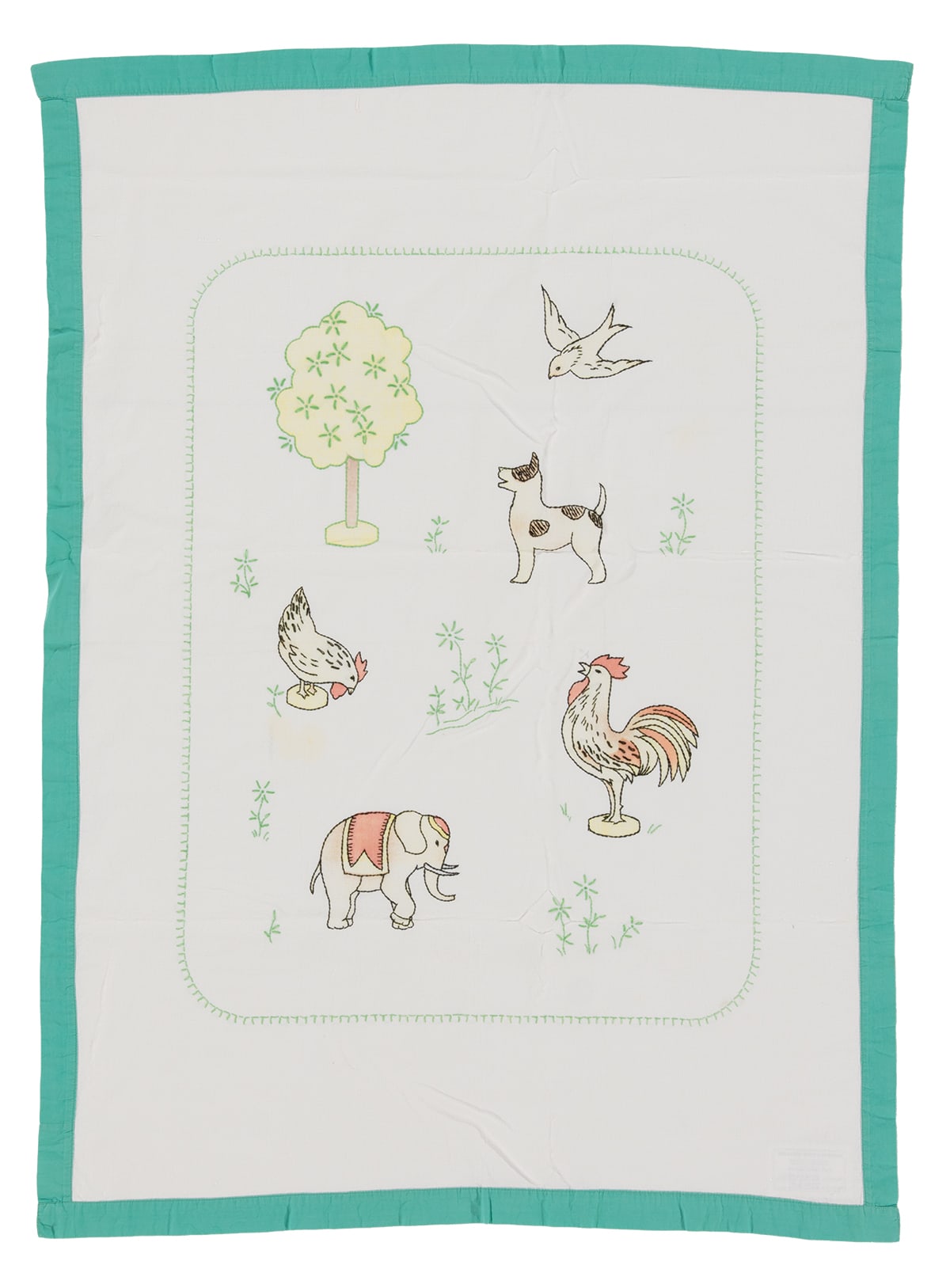 Rooster & Elephant | International Quilt Museum - Lincoln, NE