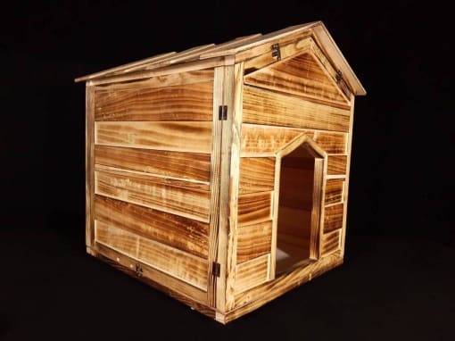 مشخصات، قیمت و خرید لانه چوبی سگ سایز کوچک تولیدی پرشین پت لند