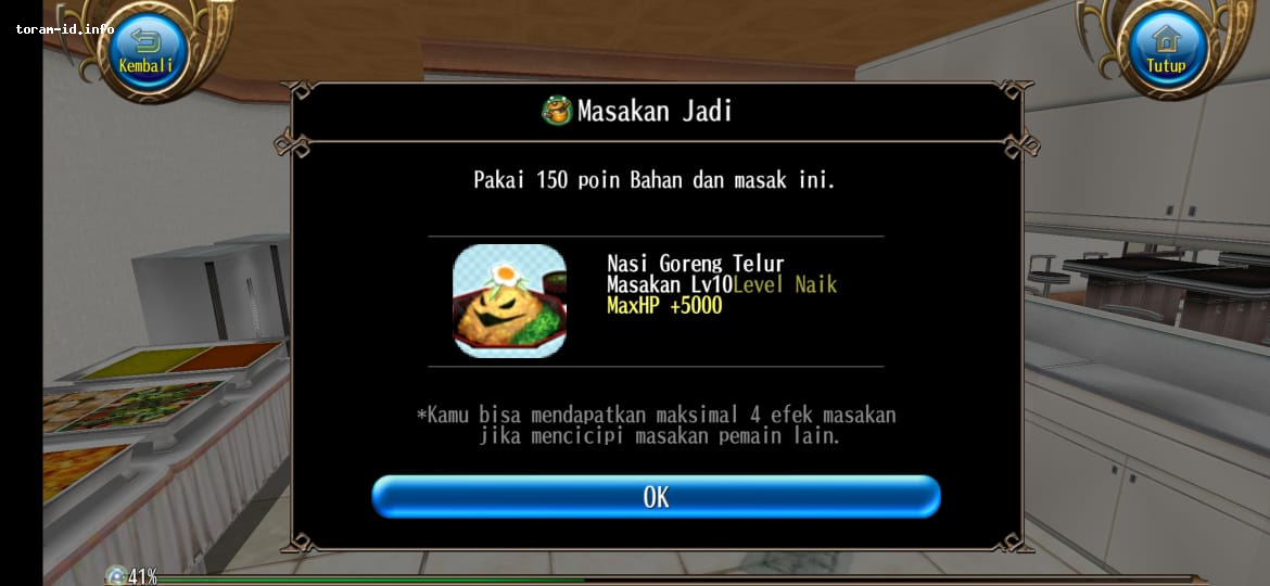 Finally Buff Level 10 :) - RPG Toram Online Database & Wiki | Toram ID INFO