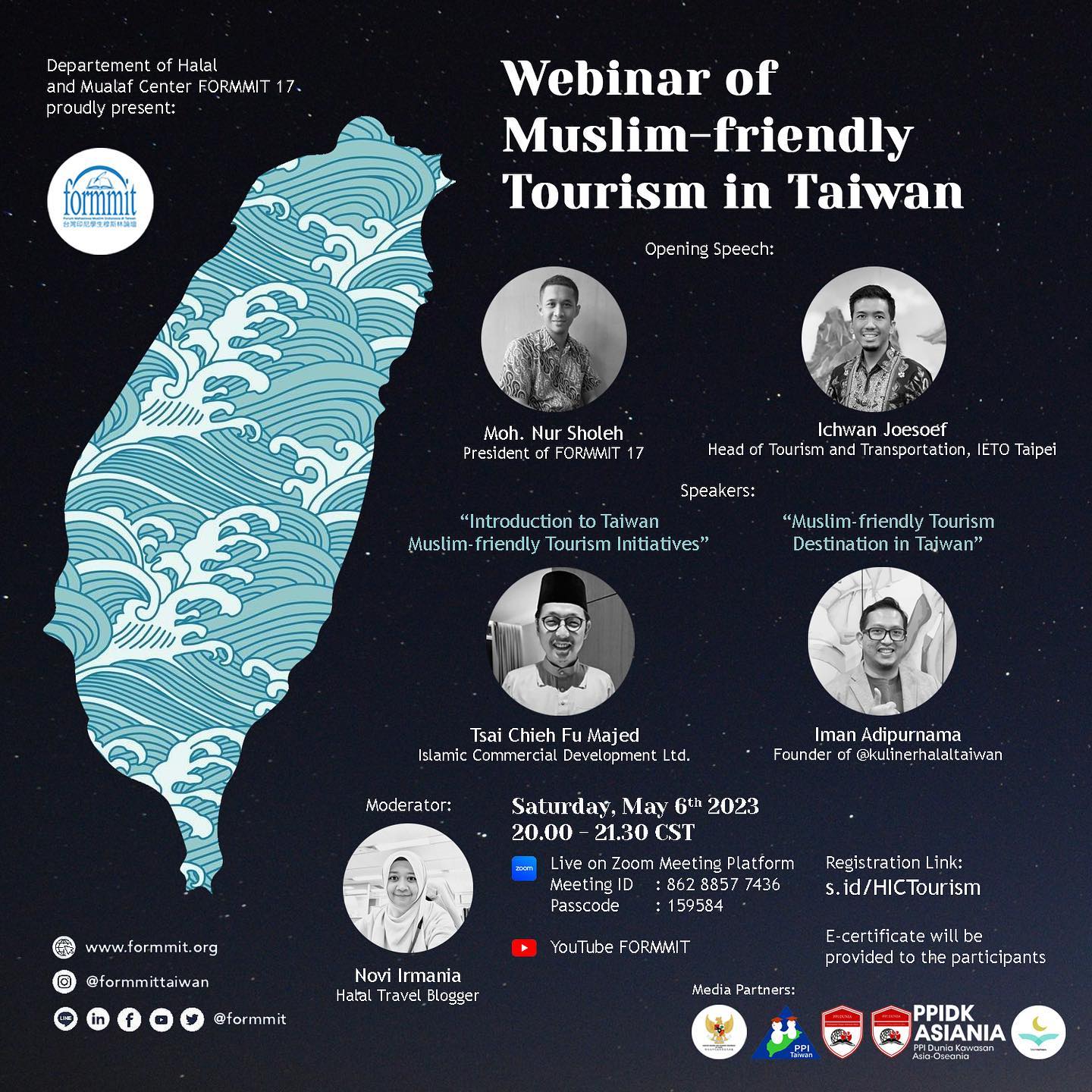 Webinar of Muslim-Friendly Tourism in Taiwan