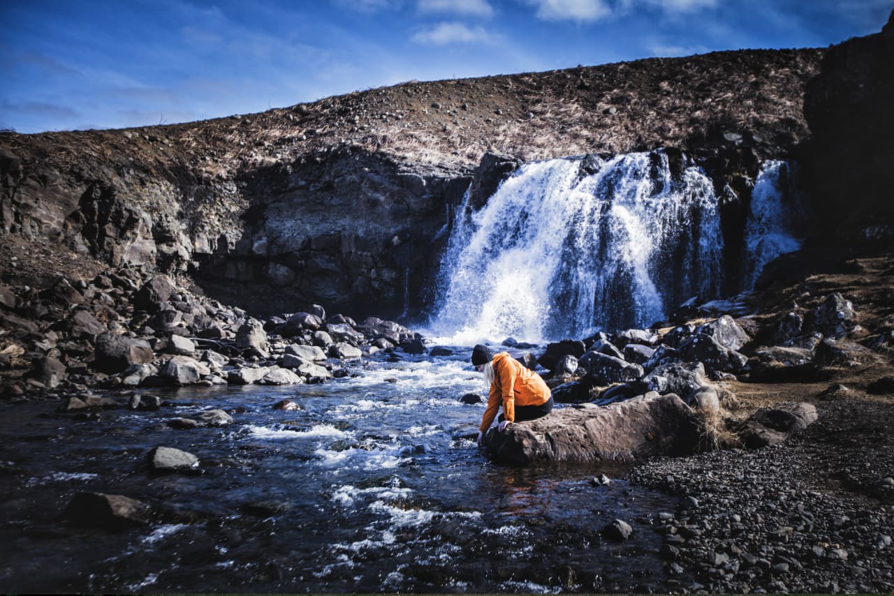 Fossá waterfall | West Iceland