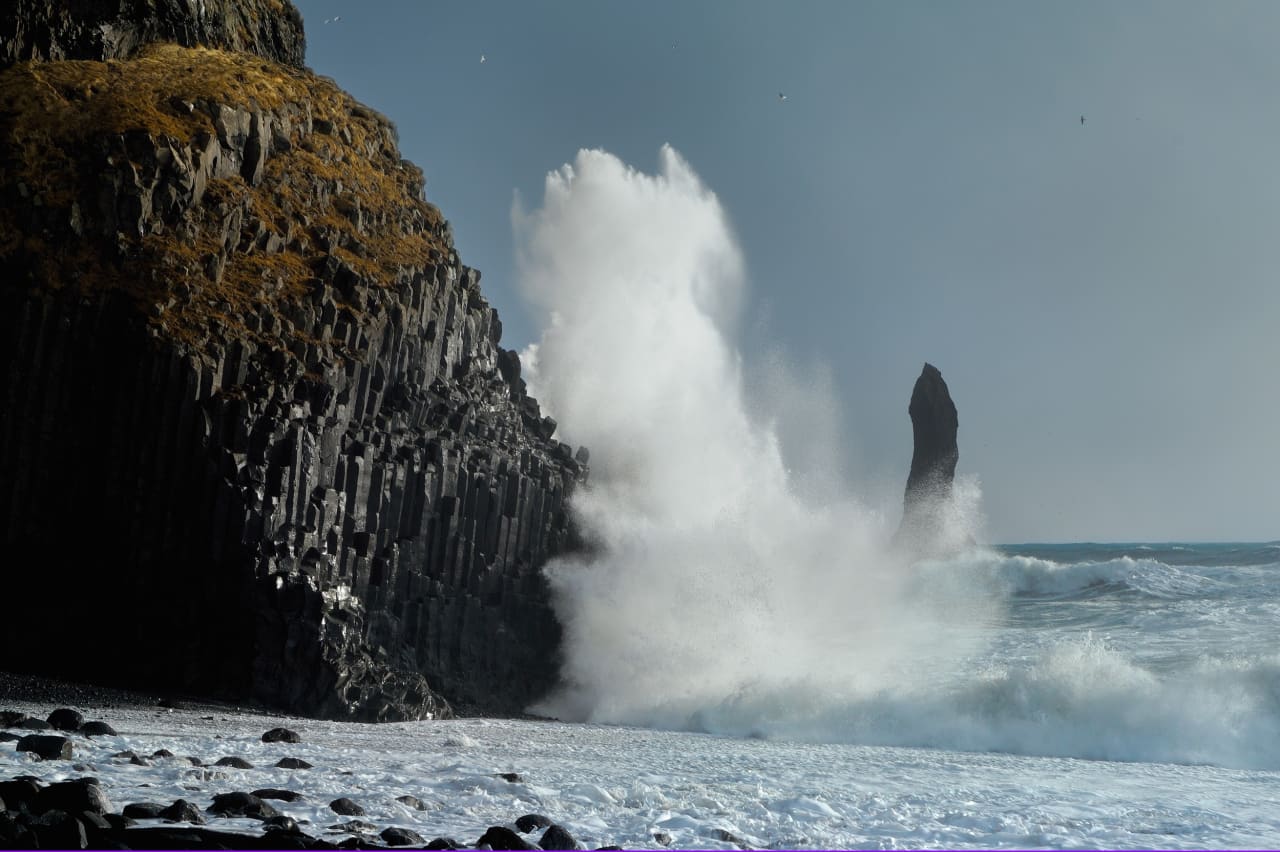 reynisfjall cliffs