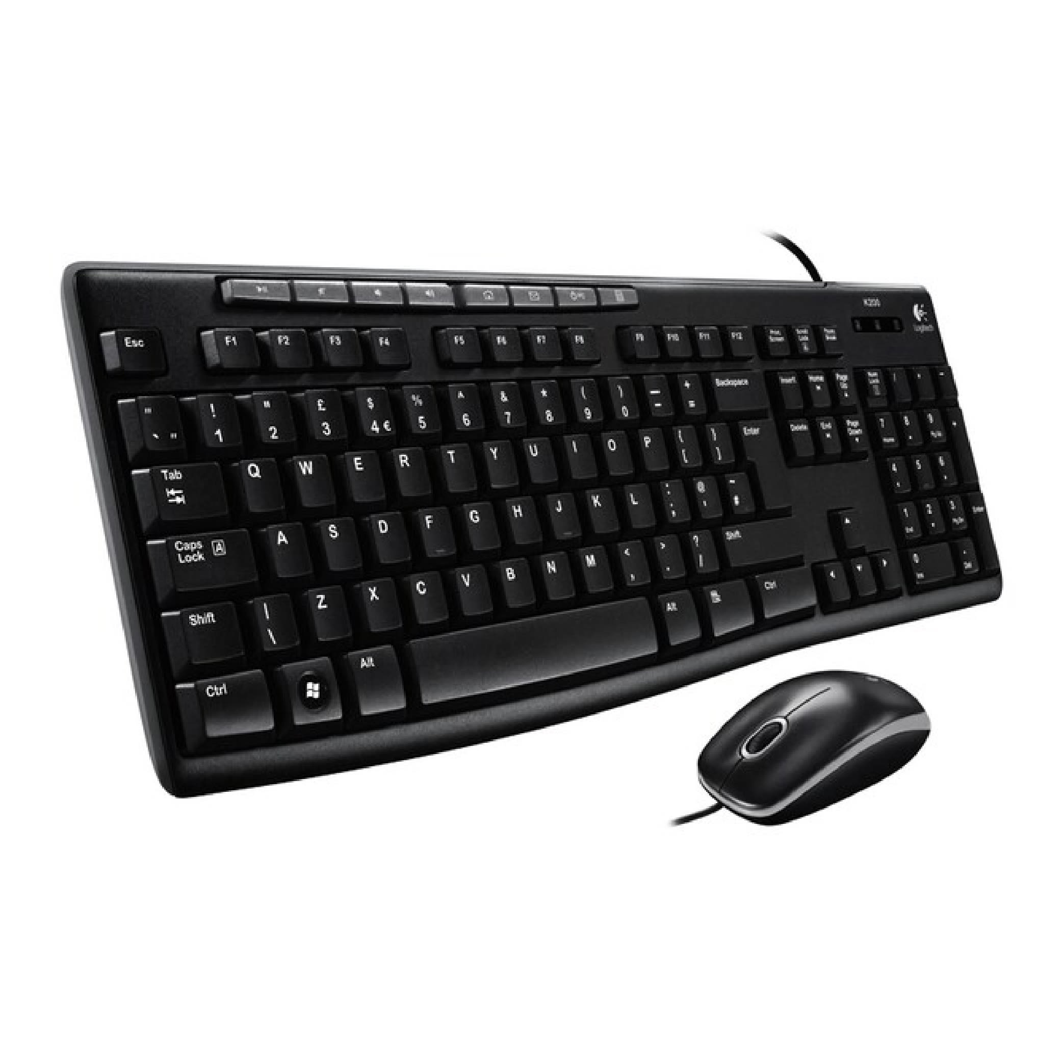เซ็ตเมาส์คีย์บอร์ด LOGITECH MEDIA DESKTOP MK200 (3Y) Mouse & Keyboard Set