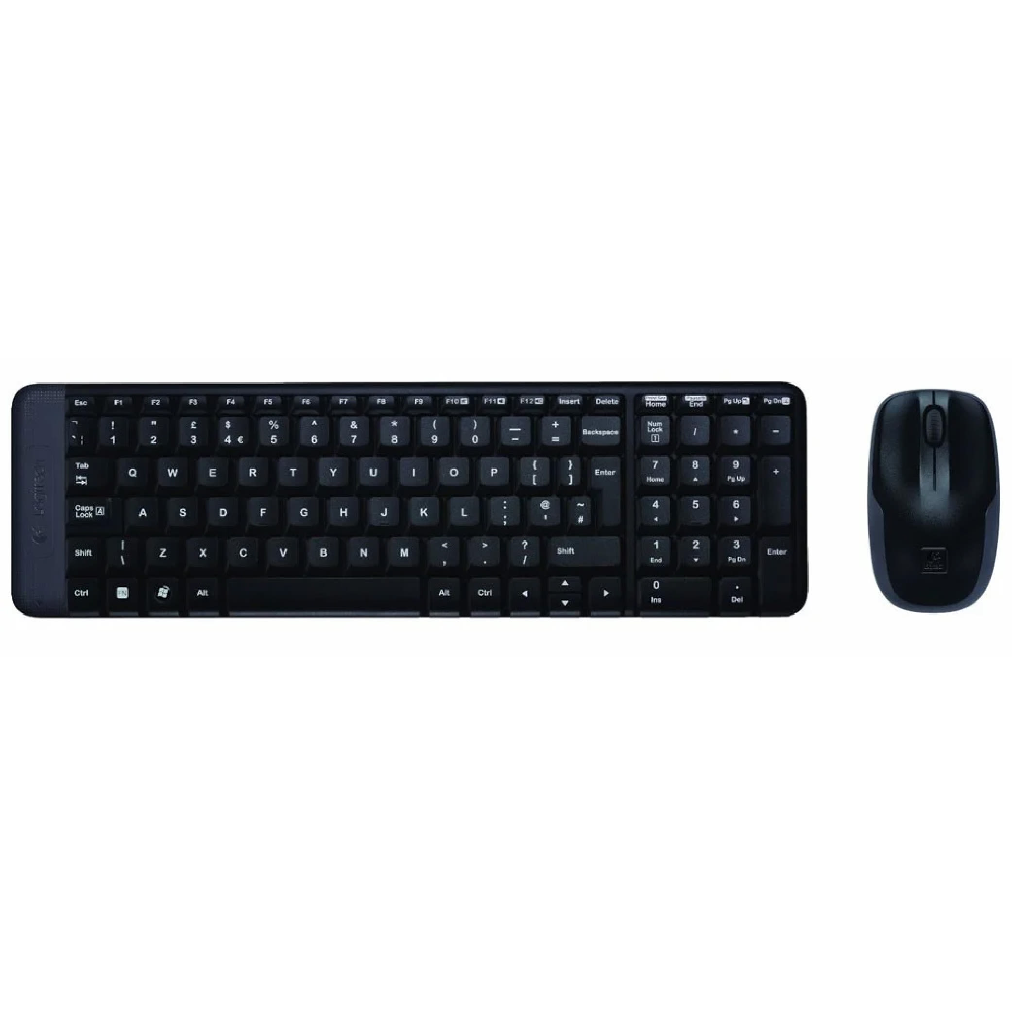 เซ็ตเมาส์คีย์บอร์ด LOGITECH WIRELESS COMBO MK220 (3Y) Mouse & Keyboard Set