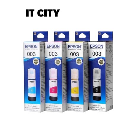หมึก EPSON 003BK+C+M+Y (เซท 4 สี) หมึกพิมพ์ Ink