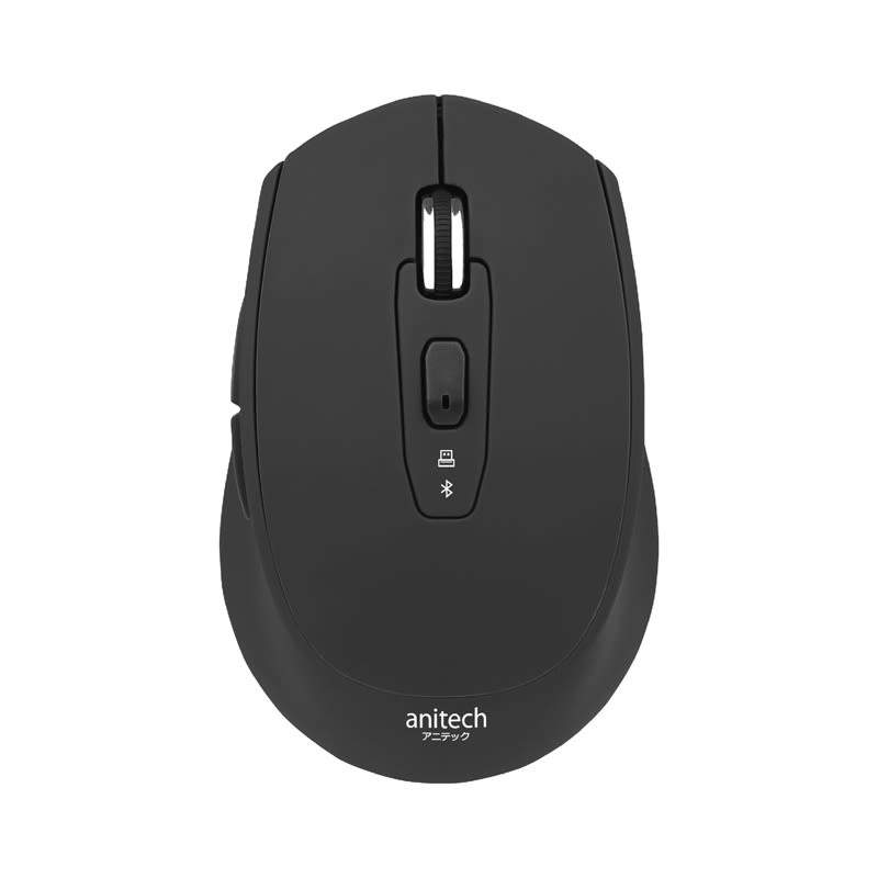 ANITECH WIRELESS MOUSE BT W226-BK