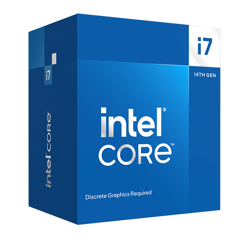 ซีพียู INTEL CORE i7-14700F (20 core/ 28 thread) LGA1700 (3Y) CPU