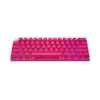 คีย์บอร์ดเกมมิ่ง LOGITECH GAMING KEYBOARD GPRO X TKL LIGHTSPEED 60 PINK ...