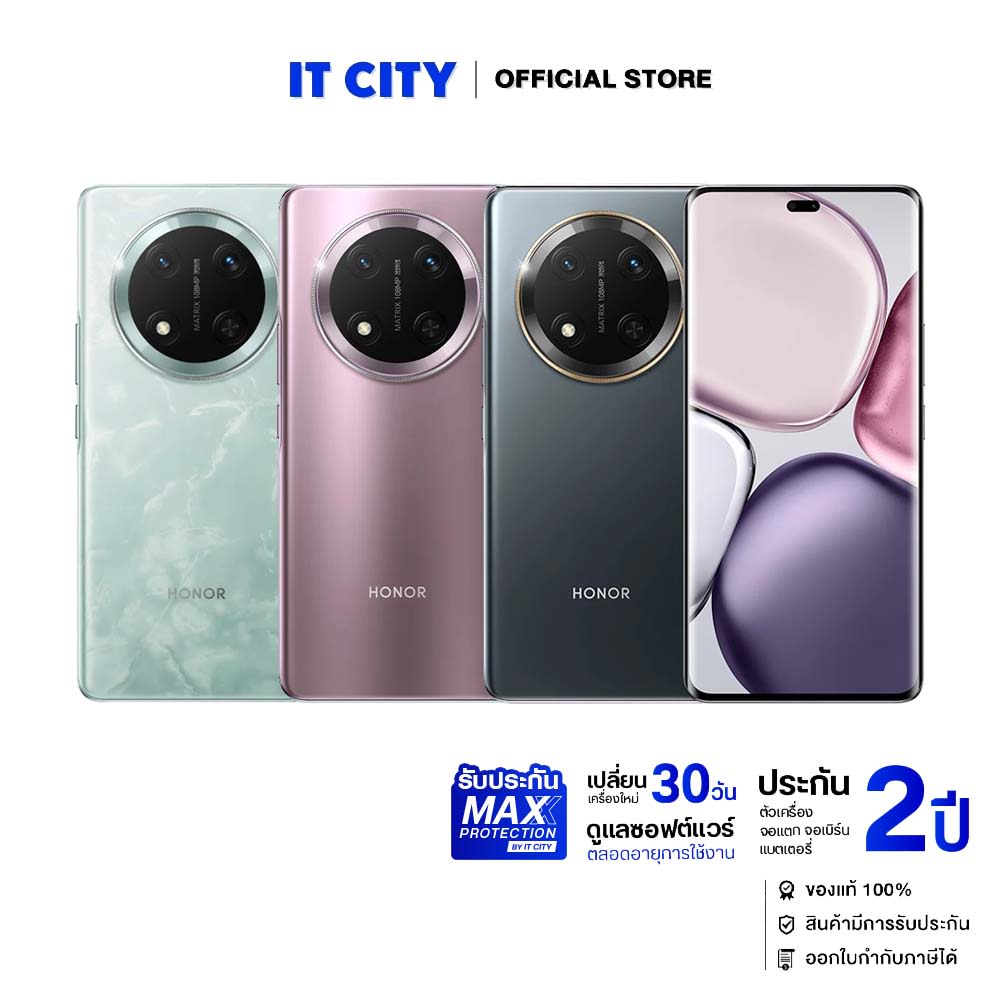 สมาร์ทโฟน HONOR X9c 5G (12+256GB) | กันน้ำระดับ IP65M กันกระแทกรอบด้าน ...