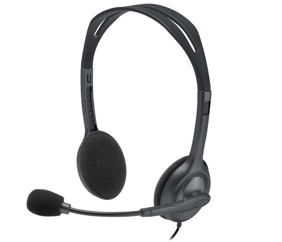 หูฟัง LOGITECH STEREO HEADSET H111-BL HEADSET