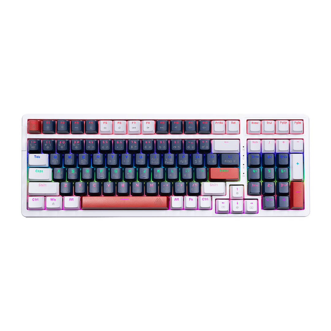 คีย์บอร์ดเกมมิ่ง EGA GAMING KEYBOARD CMK1 LAYOUT D Gaming Keyboard