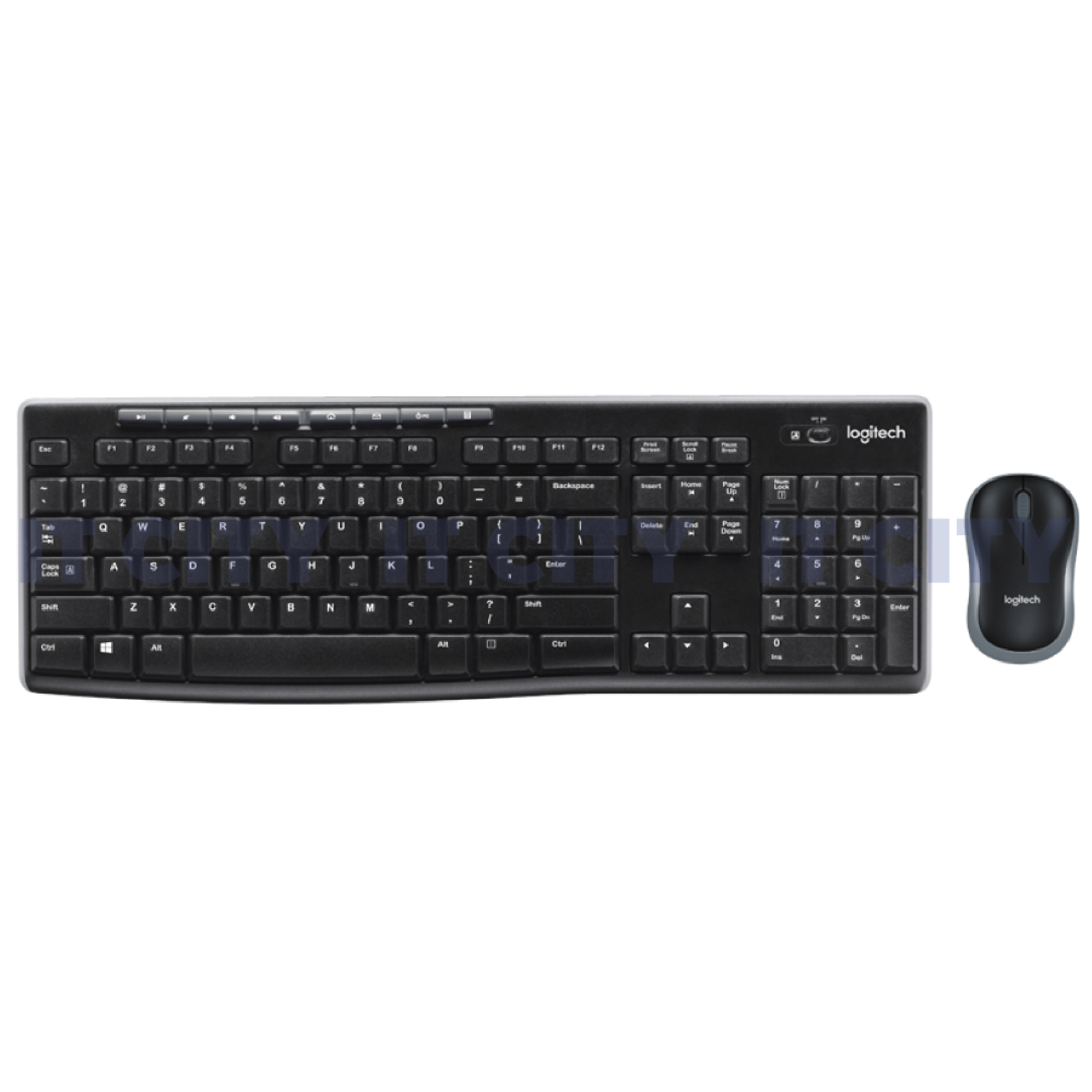 เซ็ตเมาส์คีย์บอร์ด LOGITECH WIRELESS COMBO MK270r (3Y) Mouse & Keyboard Set