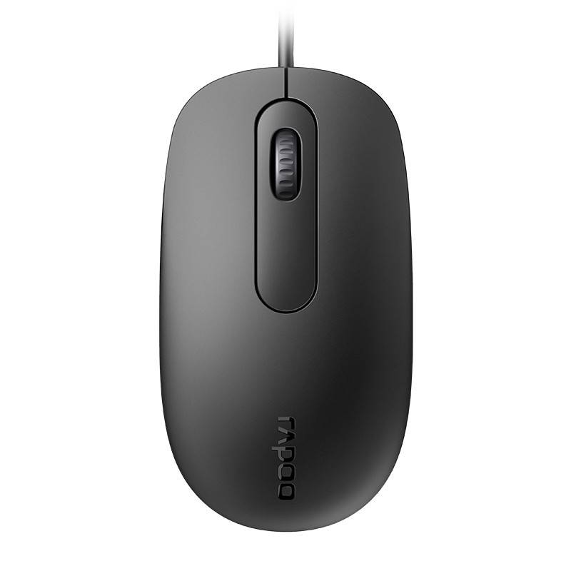 RAPOO MSN200-BK WIRE MOUSE (2Y)