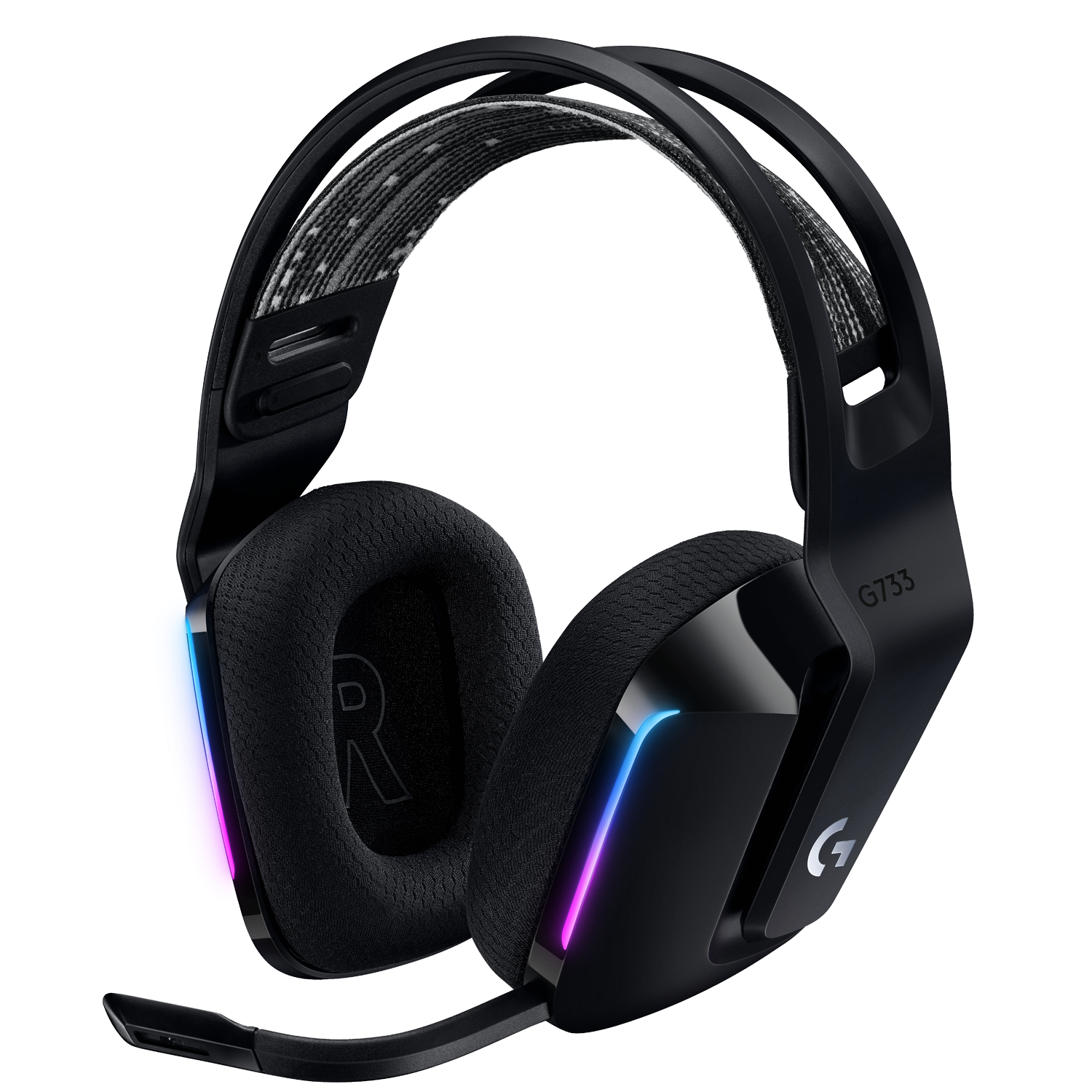 LOGITECH GAMING HEADSET G733 WIRELESS LIGHTSPEED BLACK (2Y)