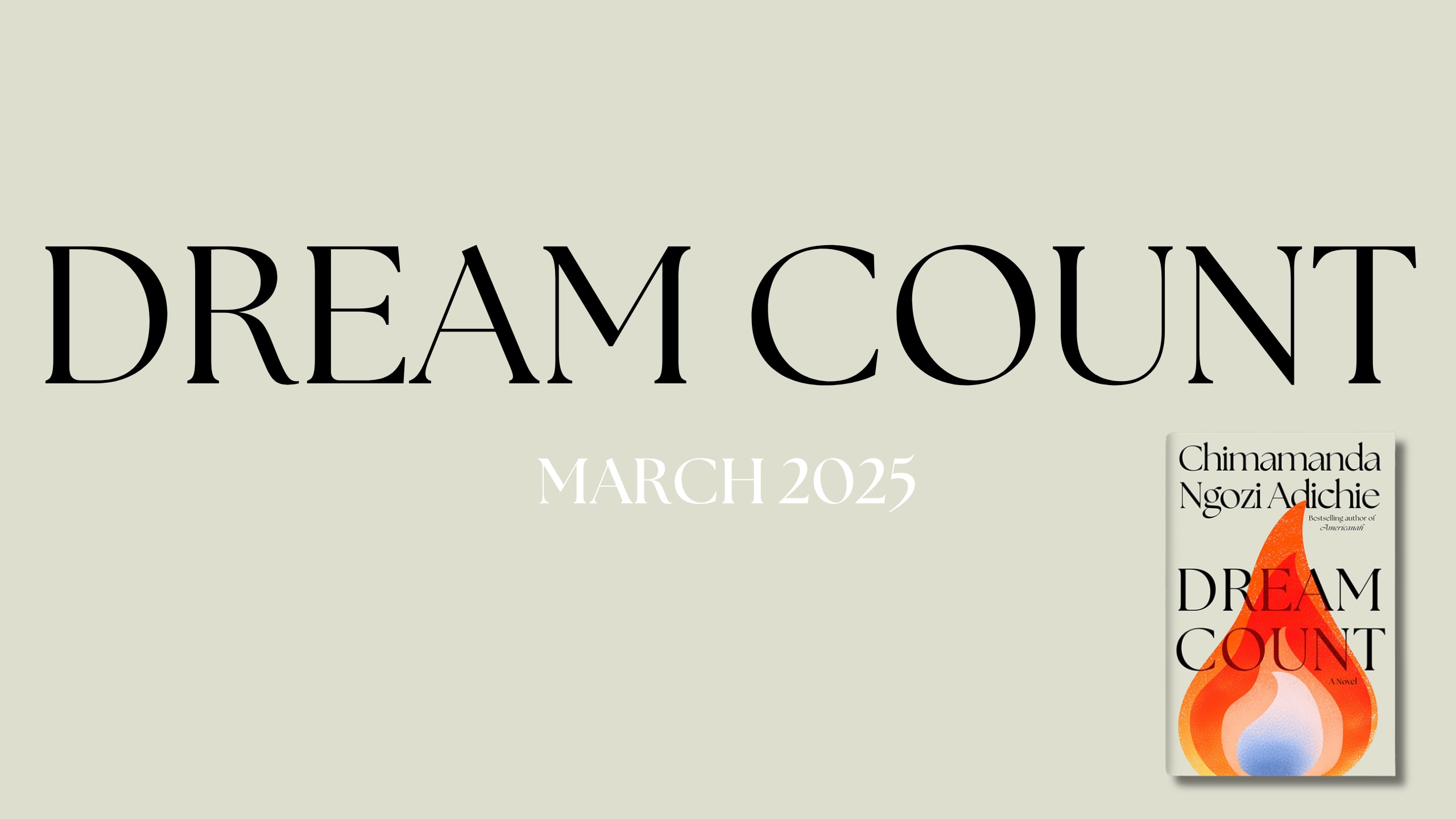 Dream Count by Chimamanda Ngozi Adichie - Penguin Random House