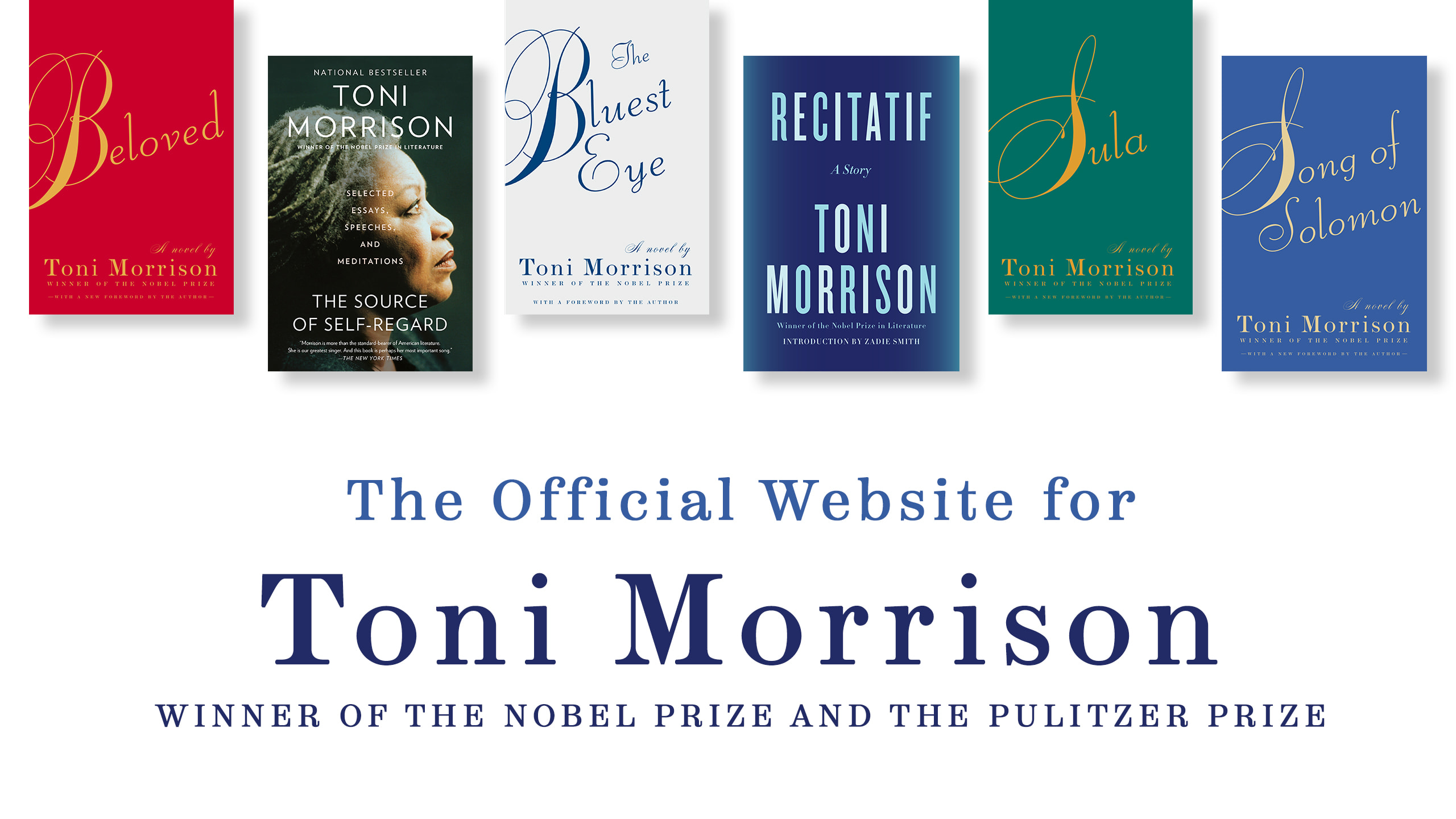 Toni Morrison Author Website - Penguin Random House